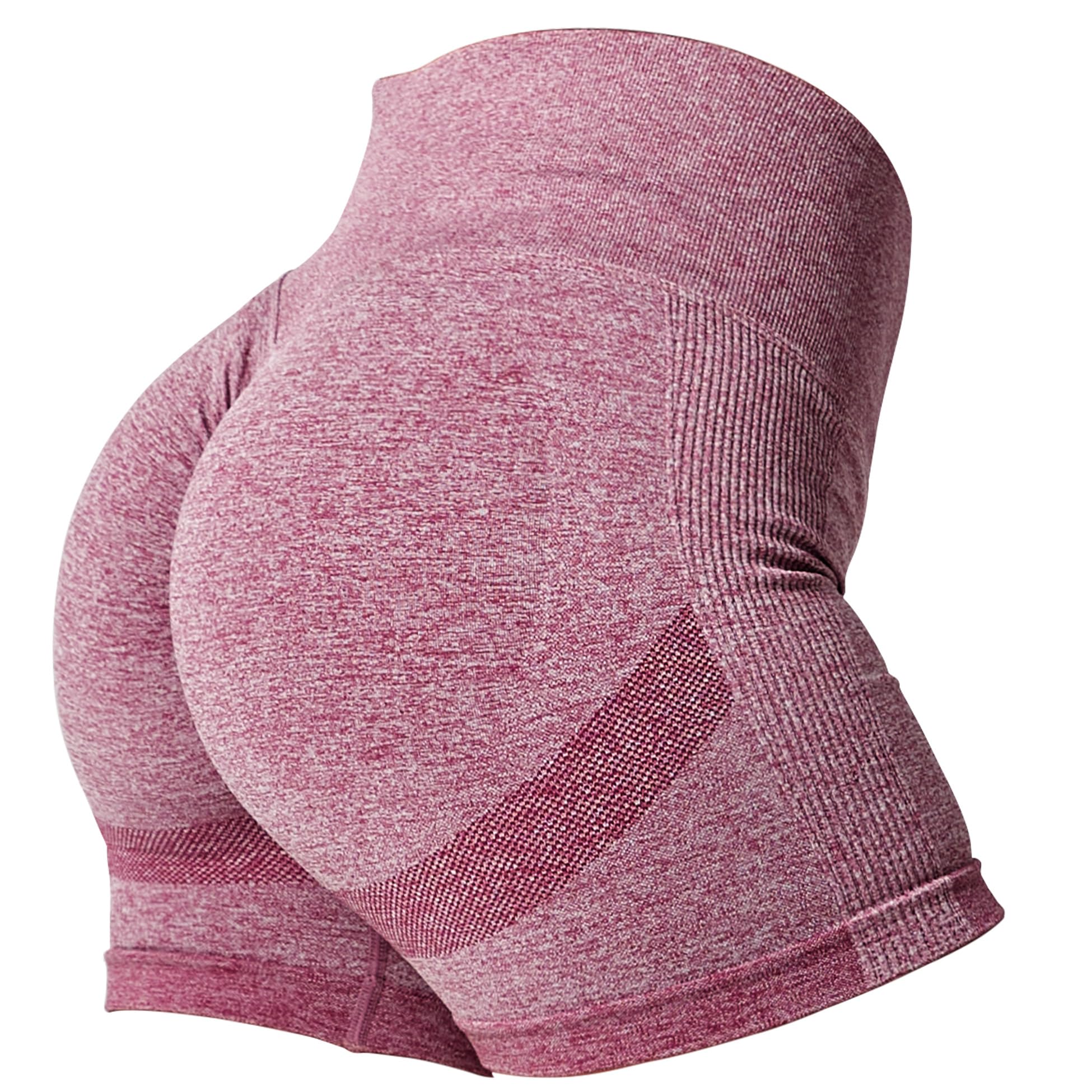 TSUTAYA Women Workout Gym Shorts 3.6" Seamless Scrunch Butt Shorts High Waisted Yoga Booty Shorts