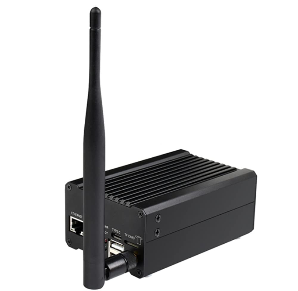 XYGStudy Network Attached Storage (NAS) All-in-One Mini-Computer for Raspberry Pi Compute Module 4, Personal Network Storage Server (CM4104008 Module Not Included) (CM4-NAS-Double-Deck)