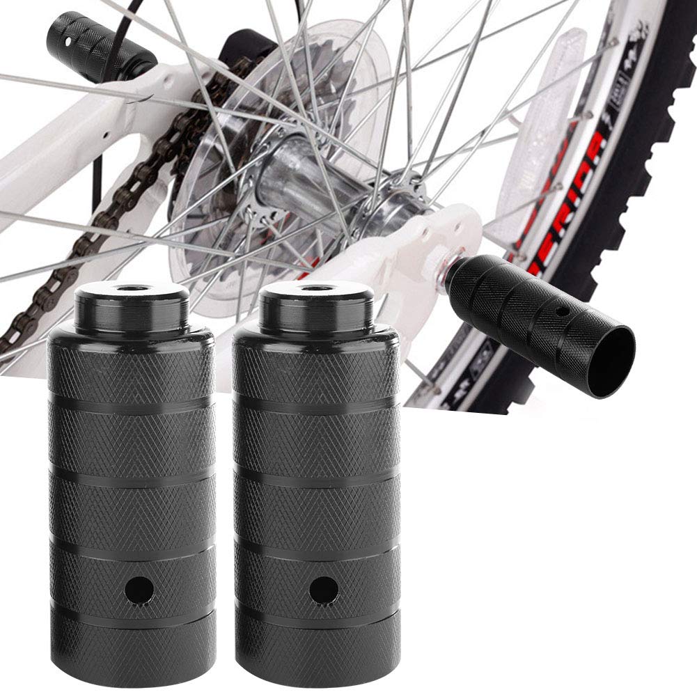 Owlike 1 Pair Bicycle Foot Stand Pegs Steel Bike Accessory Bike Peg