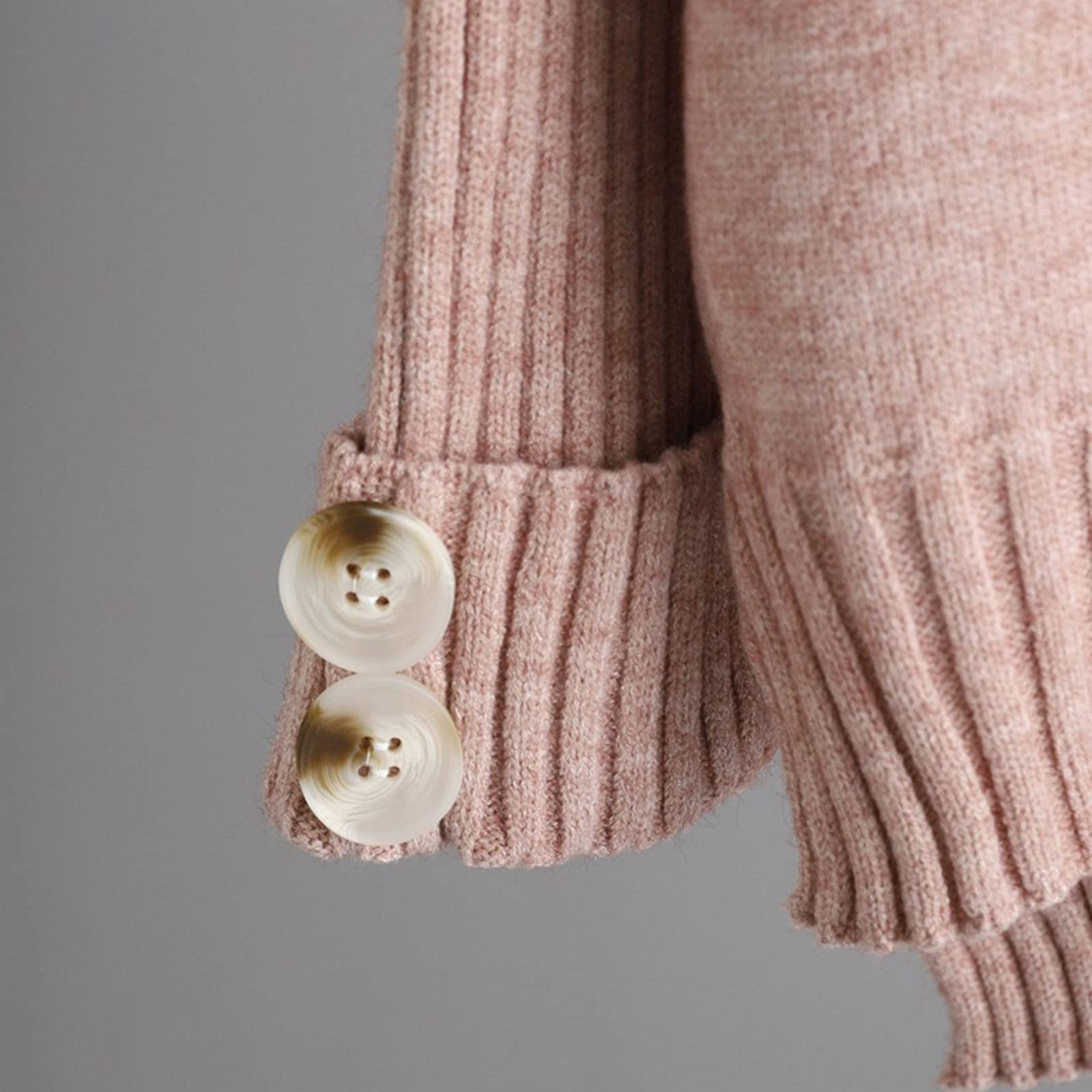 Suits for Women Women's Knitted Set Autumn And Winter Knitting Suit High Collar Sweater Long Trousers