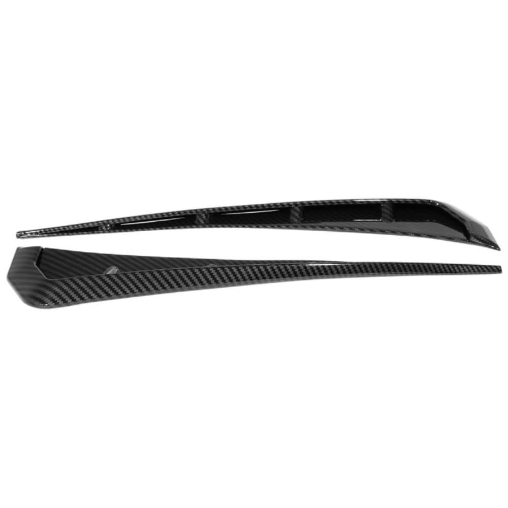 Meneonrs Fits 10th Gen Front Fender Side Vents Carbon Fiber Print Black Carbon Fiber Dip (Gloss/Smooth Finish ABS Plastic - Acrylonitrile Butadiene Styrene