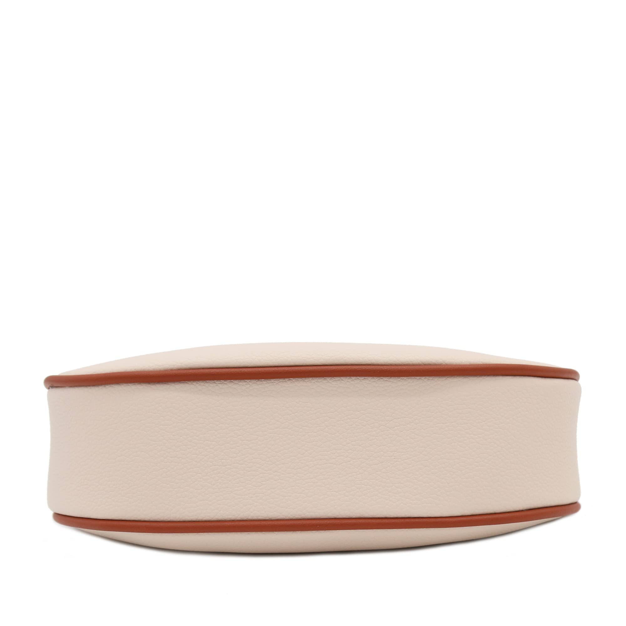 Small Crescent Shoulder Bag Under the Arm Purse (Nude/Tan)