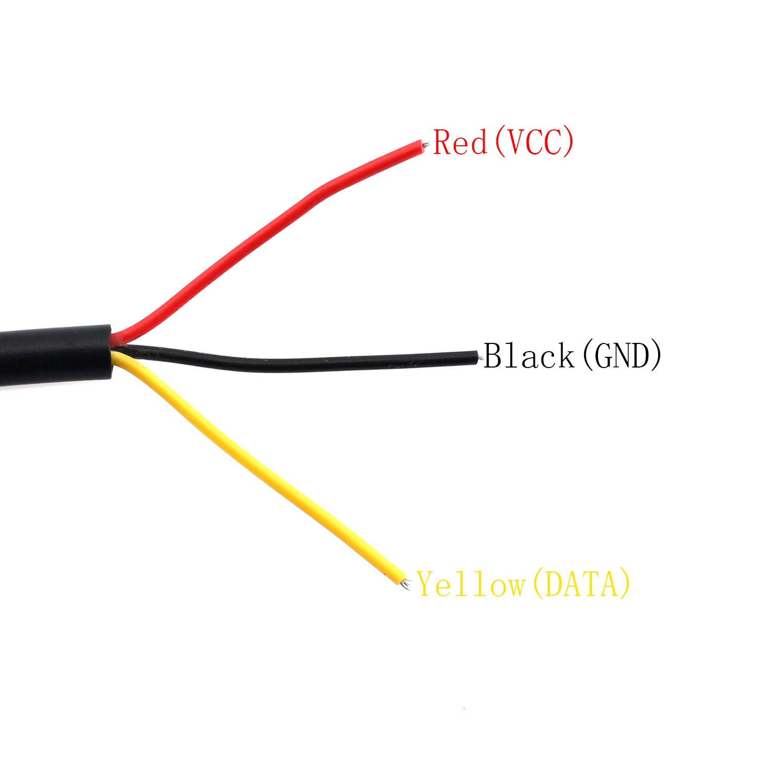 Maxmoral 2pcs DS18B20 Digital Thermal Sensor Stainless Steel Encapsulation Waterproof Temperature Sensor Probe 2m