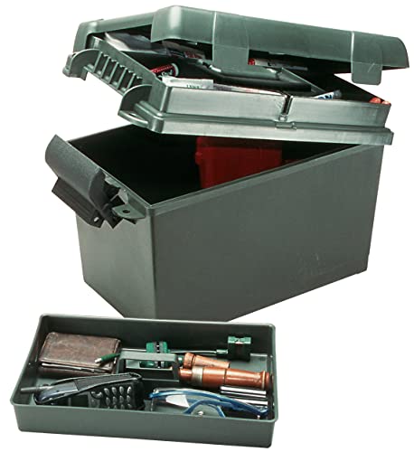 MTM SPUD1-11 Sportsmen's Plus Utility Dry Box, Heavy-Duty Latch, O-Ring Sealed, USA Made, Forest Green