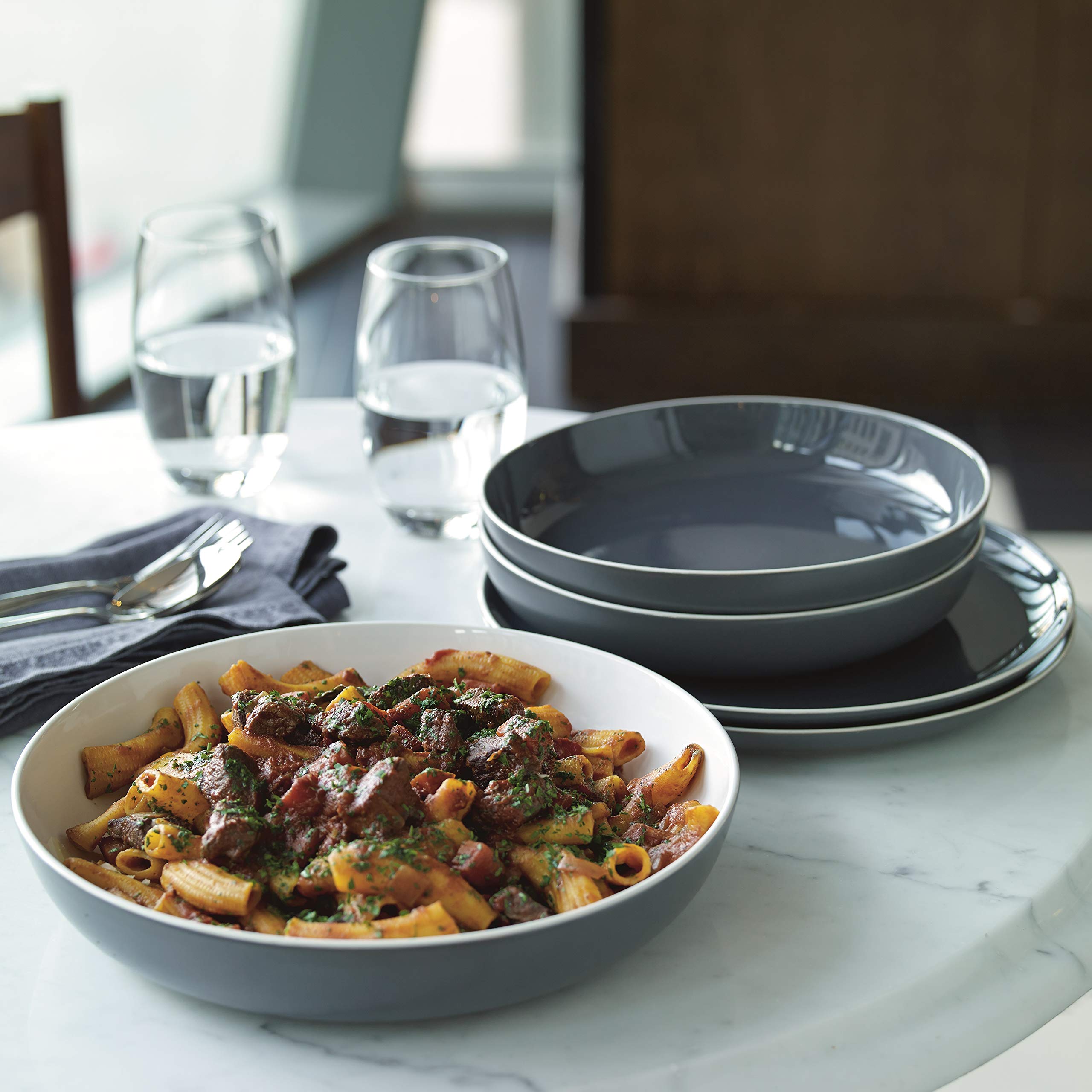 Royal Doulton Exclusively for Gordon Ramsay Bread Street Slate Pasta Bowl