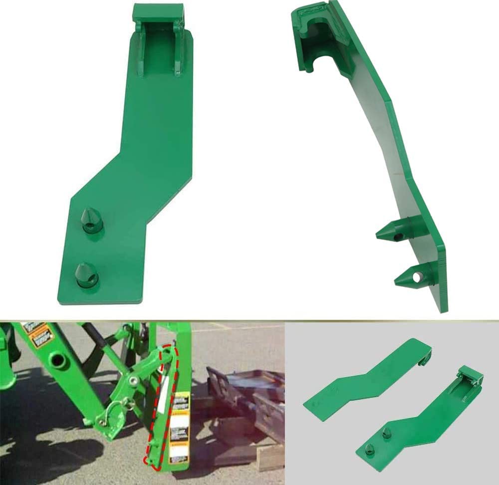 NIXFACE Tractor Loader Quick Tach Weld On Mounting Brackets Compatible with John Deere