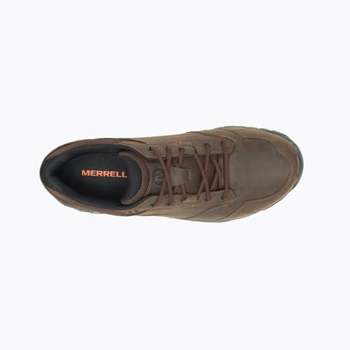 Merrell Men's Moab Adventure Lace Hiking Shoe, Dark Earth, 9 2E US