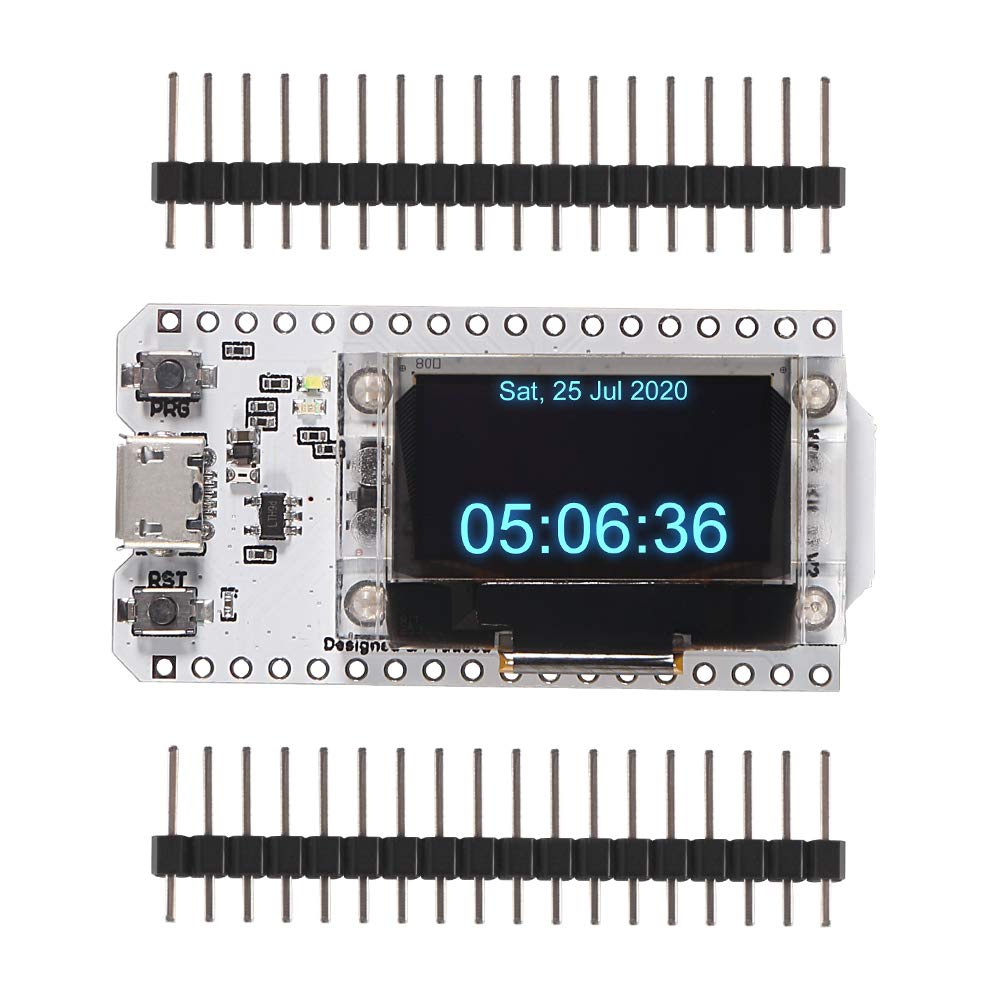 MELIFE for ESP32 OLED WiFi Kit Development Board, New Version 8MB Flash, ESP32 WiFi + Bluetooth 0.96 Inch OLED Display CP2102 Internet for ESP8266 NodeMCU
