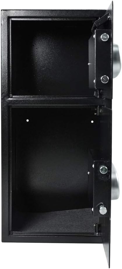 MRT SUPPLY Digital Double Door Safe Depository Drop Box Gun Safes Cash Office Security Lock with Ebook