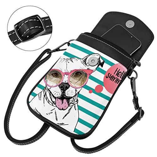 Small Crossbody Bag Dog Cell Phone Purse Wallet