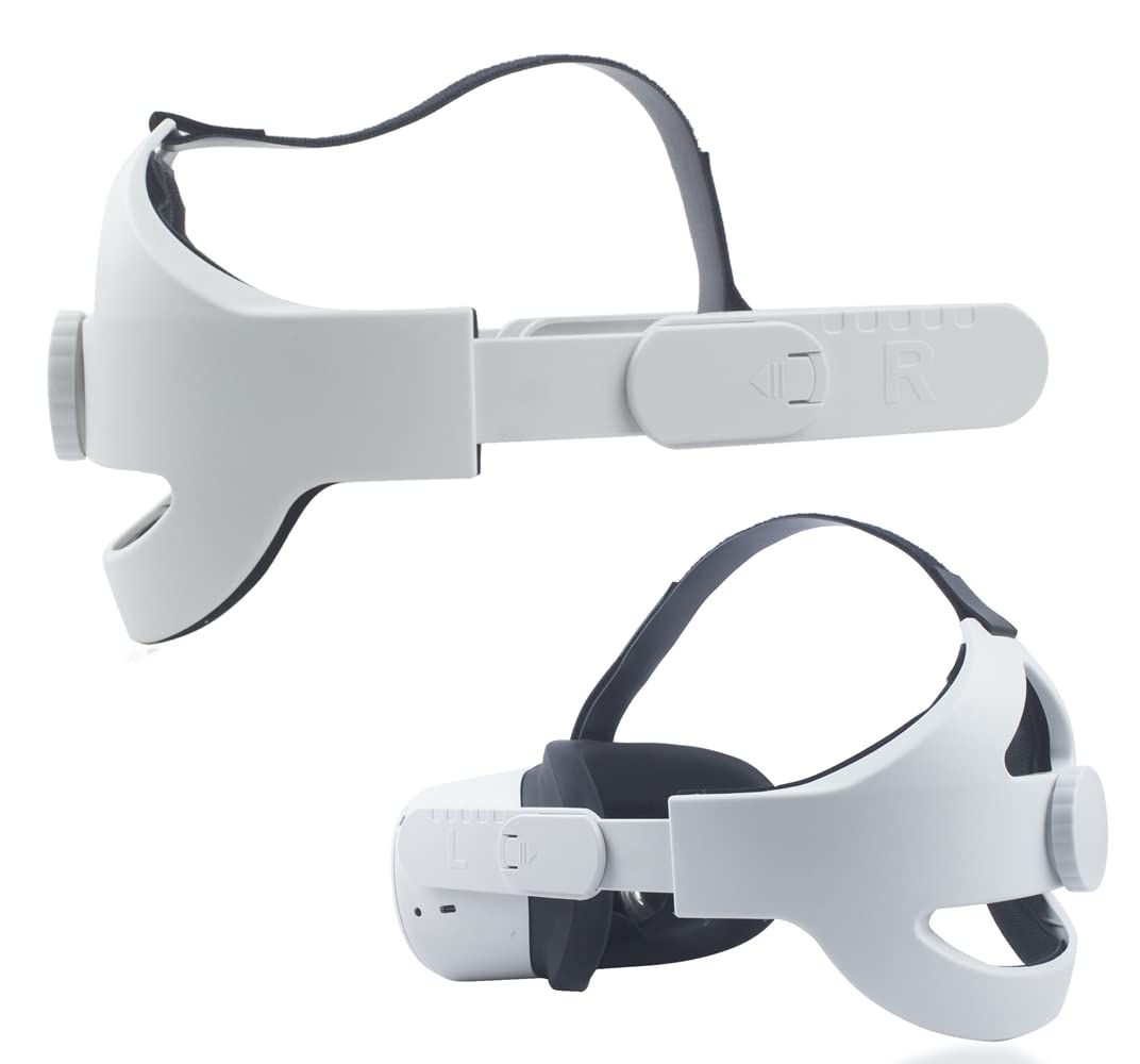 Pressure Fixing Straps Adjustable Headband Head Strap for Quest 2 VR Glasses Headphone Headset Accessories