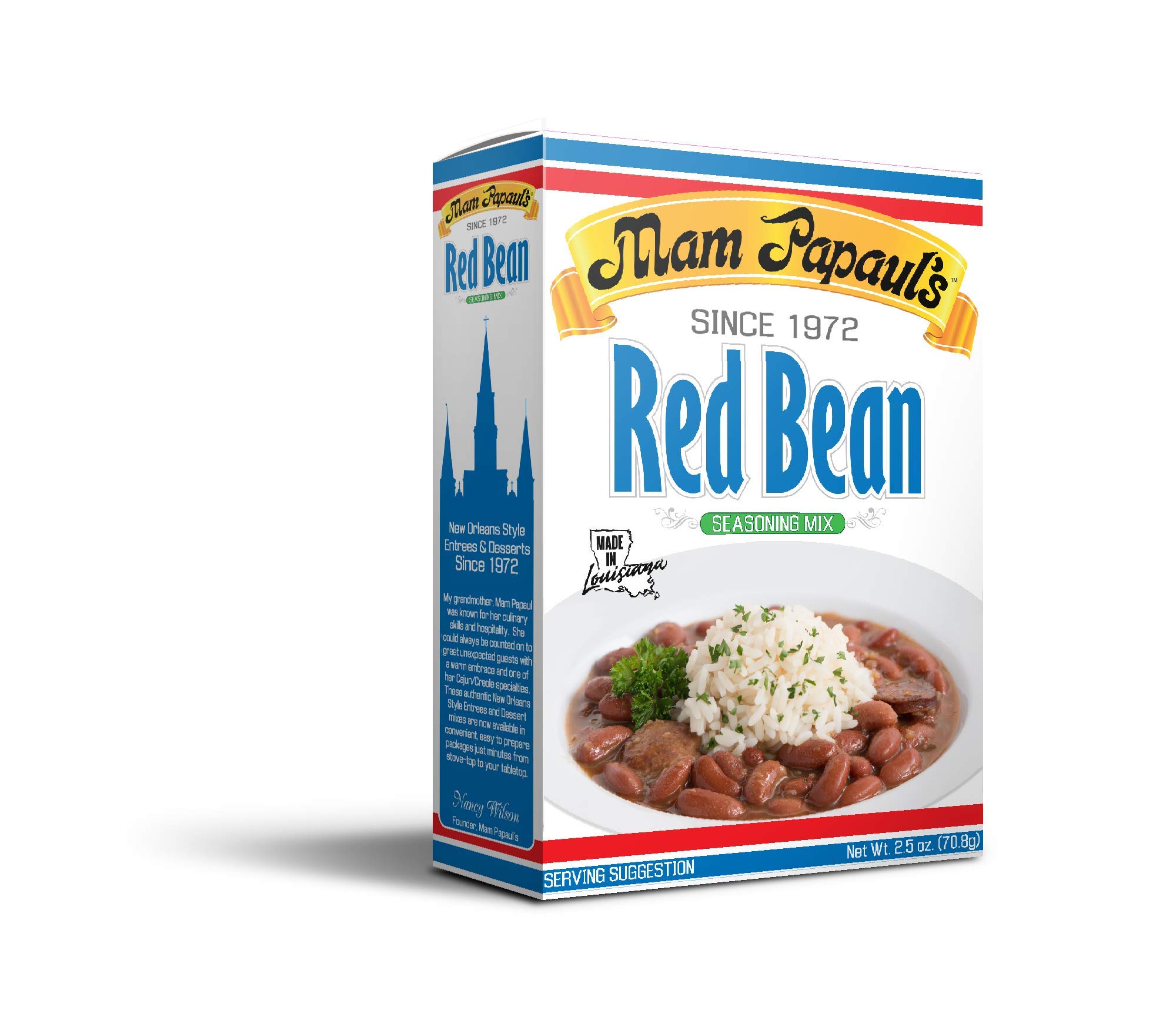 Mam Papaul's Red Bean Seasoning 2.5 oz