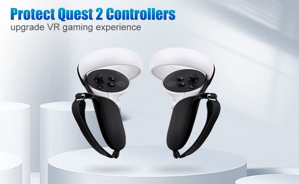 TechKen Quest 2 Controller Grips, Protective case for Controller Grips