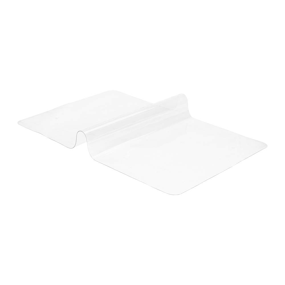 Lykos 47" x 27" Rectangle Waterproof PVC Clear Transparent Tablecloth Table Cover Mat Kitchen Oil Proof Mat