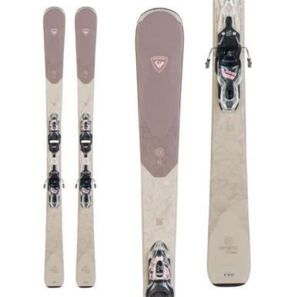 Rossignol Experience 82 Basalt Womens Skis 159 W/Xpress 11 GW Bindings Black Blush