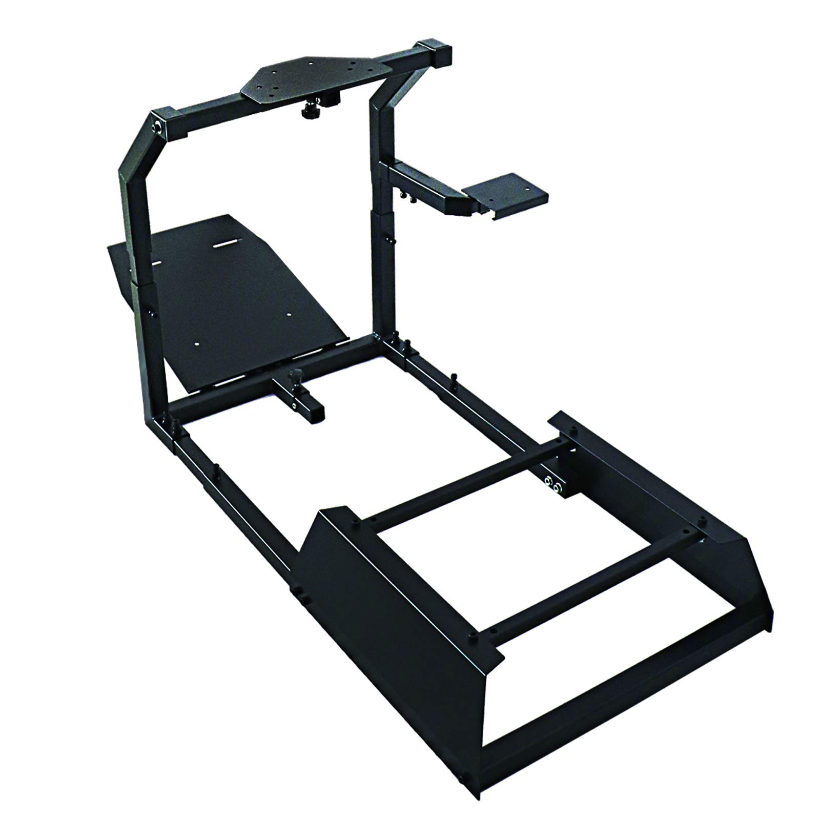 Nejoney Racing Steering Wheel Stand,Three screen stand，Pro Driving Simulator Cockpit Compatible with PS4 PS3