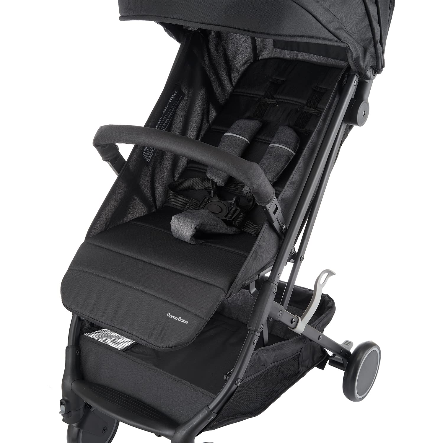 Pamo Babe Lightweight Baby Stroller, Travel Stroller for Airplane with One-Hand Fold and Cup Holder