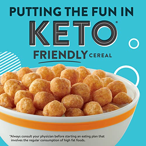 Peanut Butter Wonderworks Keto Friendly Breakfast Cereal, Keto Friendly Snack, 1g sugar, 10.6 oz