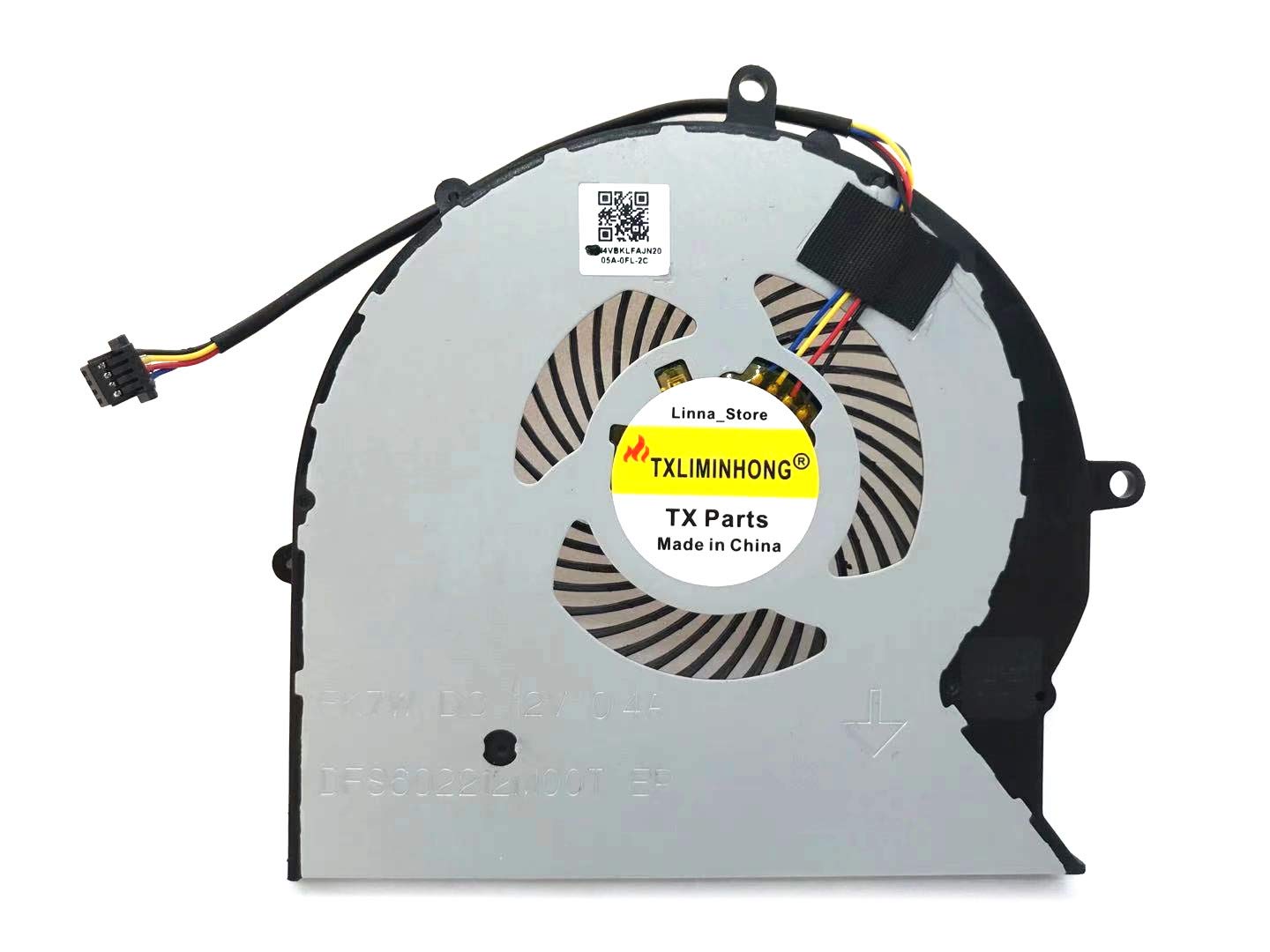 New Compatible for ASUS FX63V FX63VM FZ63VM FX63VM7300 FX63VM7700 GL703VM FX503VM FK7W DFS602212M00T Laptop CPU Cooling Fan 12v