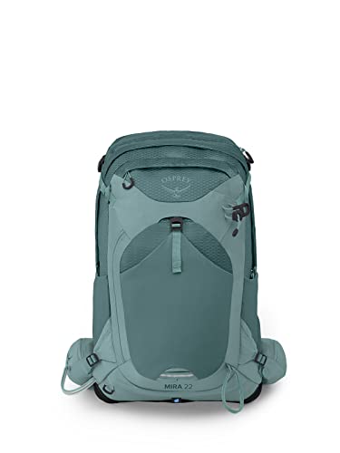 Osprey Mira 22L Women's Hiking Backpack with Hydraulics Reservoir, Succulent Green