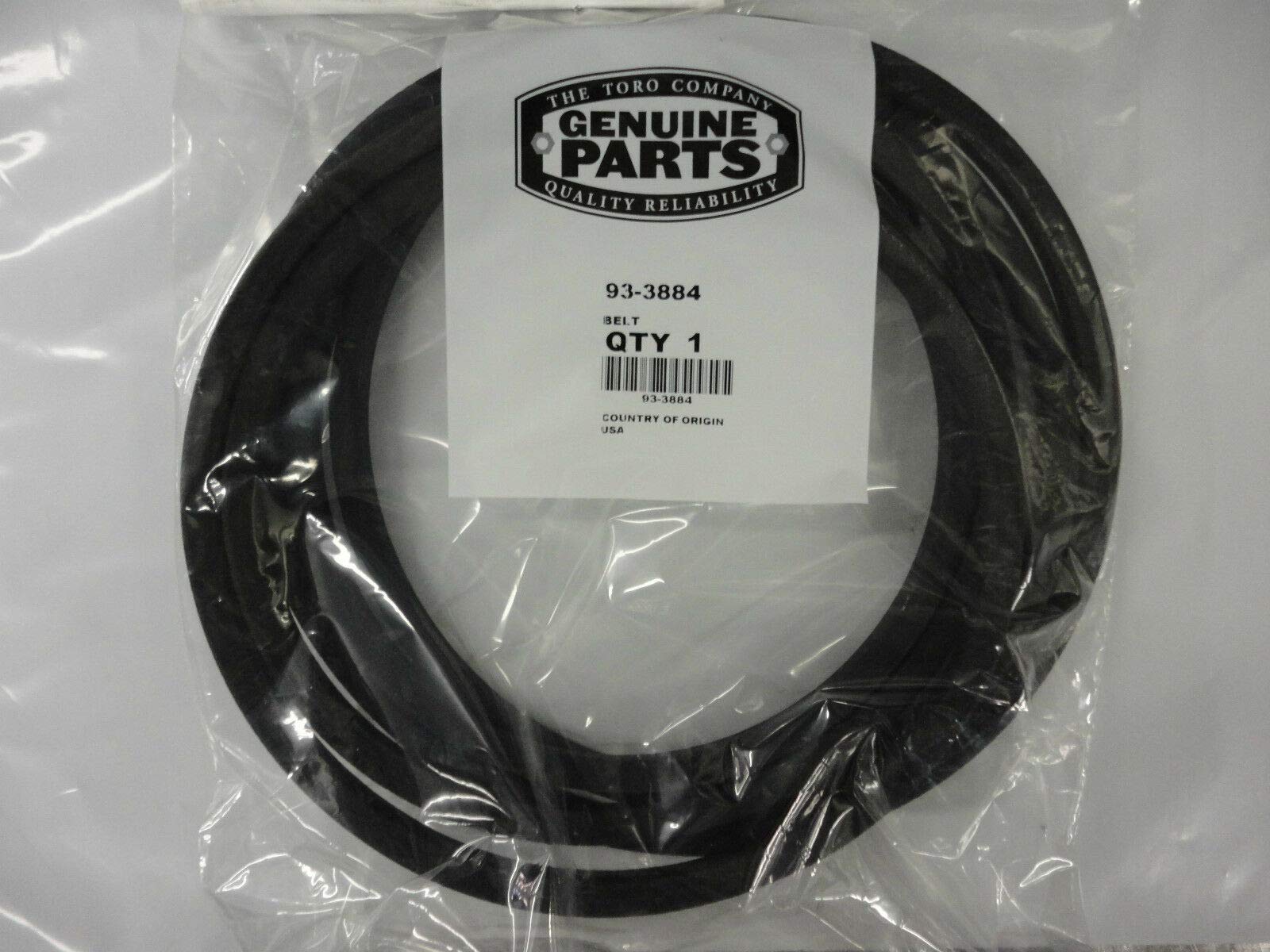 New Compatible with Toro Genuine OEM V Vee Belt 93-3884 Deck Belt for 44" Mower Decks + Free E-Book About Lawn