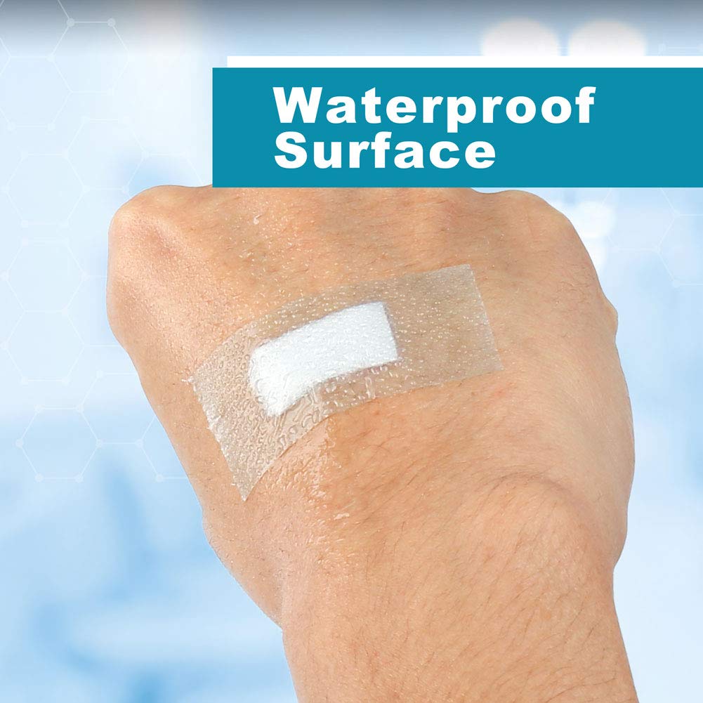 LotFancy Medical Silicone Tape, 2Rolls 1βΓ5.5 Yds, Waterproof Adhesive Surgical Tape, Soft Skin Tape for Surgery First Aid, Wound, Bandage and Sensitive Skin