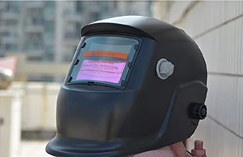 Welding Lens, Solar Powered Auto Darkening Welding Lens Panel, Welding Helmet/Mask Lens Automation Filter Shade Eyes Goggles, Welding Helmet Lens