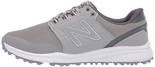 New Balance Men's Breeze v2 Golf Shoe, Grey, 10.5