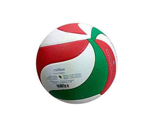 Molten V5M4000-DE Competition Ball White / Green / Red 5