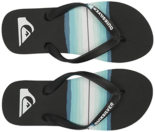 Quiksilver Boy's Strap Flip-Flop, Black 1, 5 Big Kid