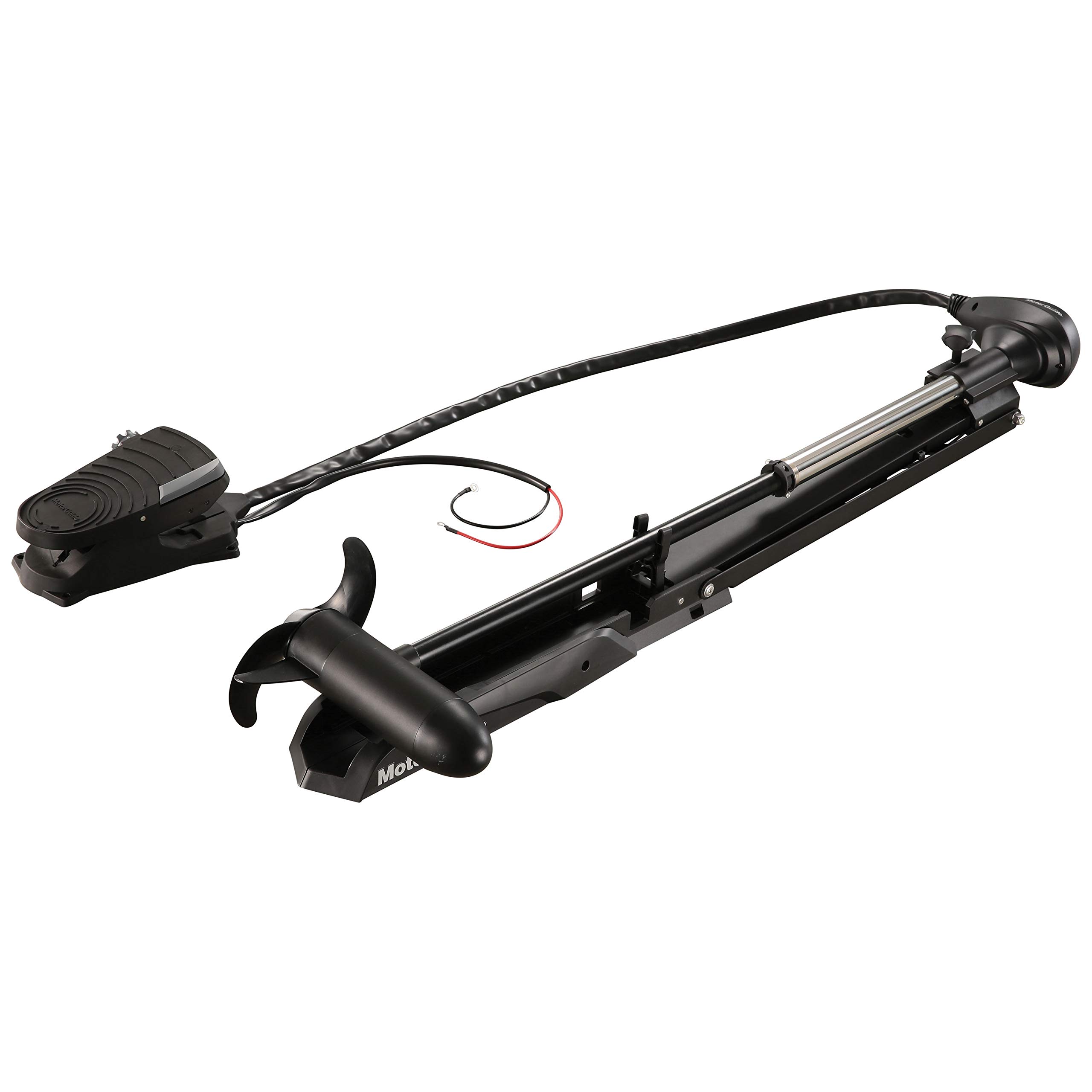 MotorGuide 940200060 X3 Freshwater Bow Mount Trolling Motor — Cable Steer, Foot-Control — 45-Inch Shaft, 45-Pound Peak Thrust & MGA015PB6 Mounting Isolator Kit — Absorb Shocks — Set of 4