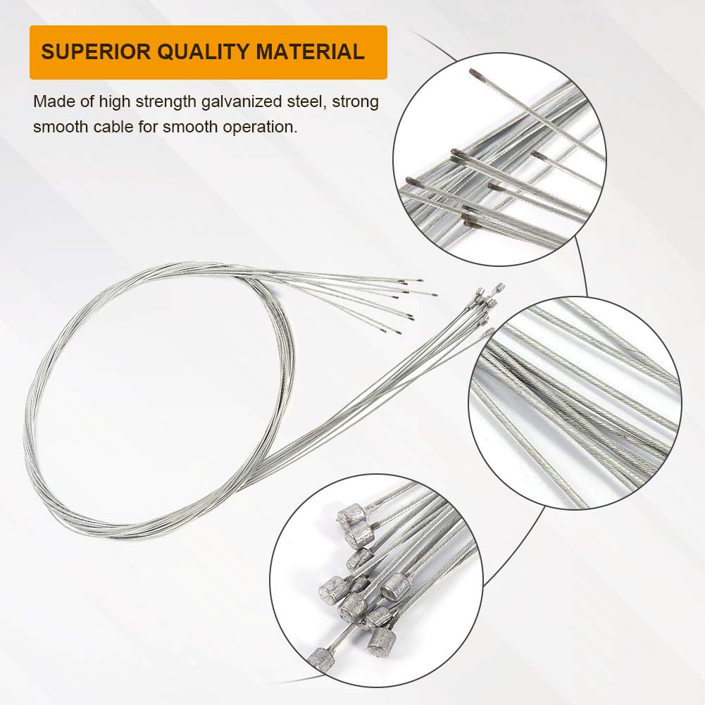 Shanrya Cable, Strong Slick Cable Bike Derailleur Cable, for Speed Control System of Mountain Bike Road Bike