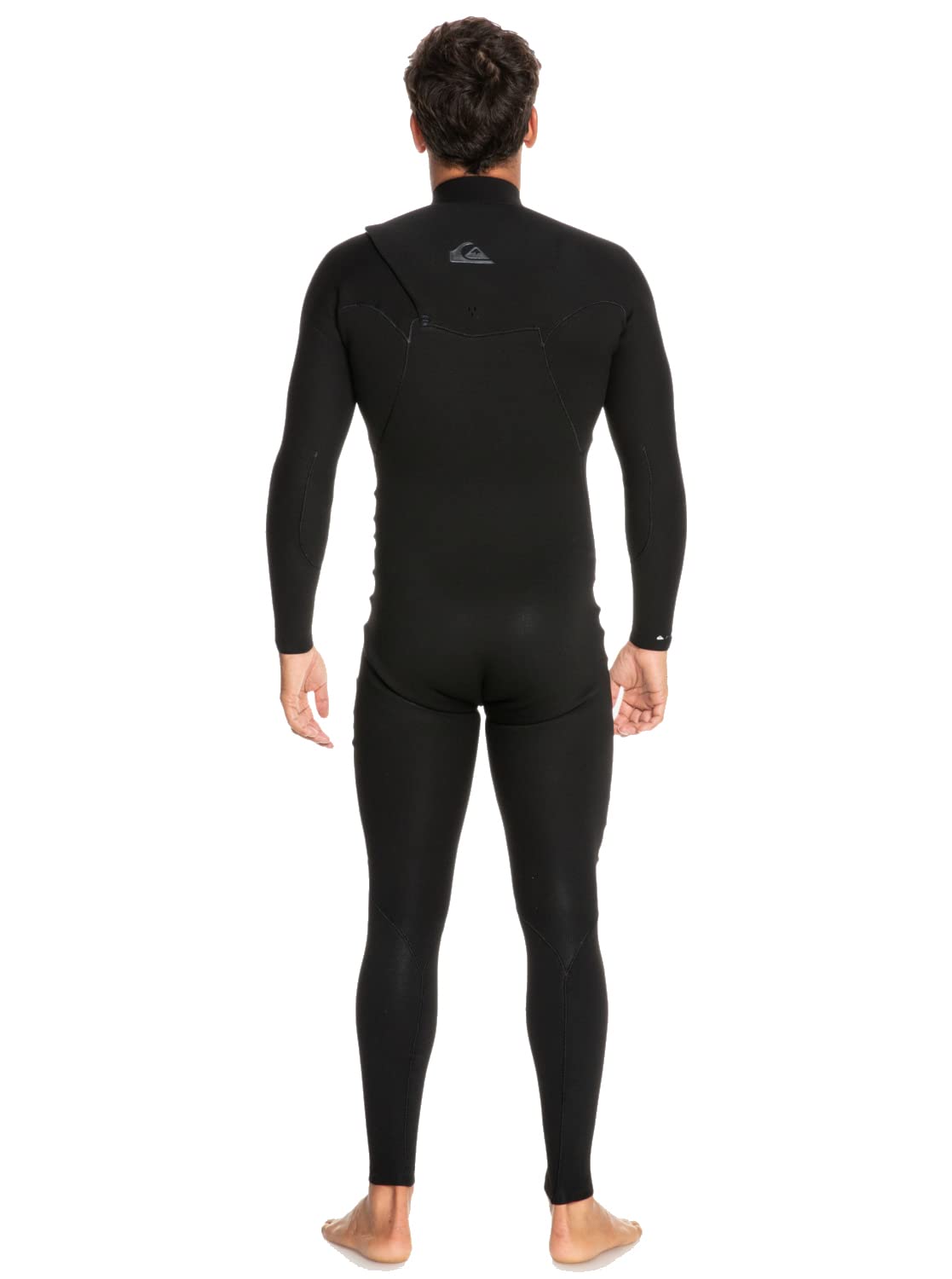 Quiksilver Mens 4/3 Highline Chest Zip Wetsuit - Black | X-Large
