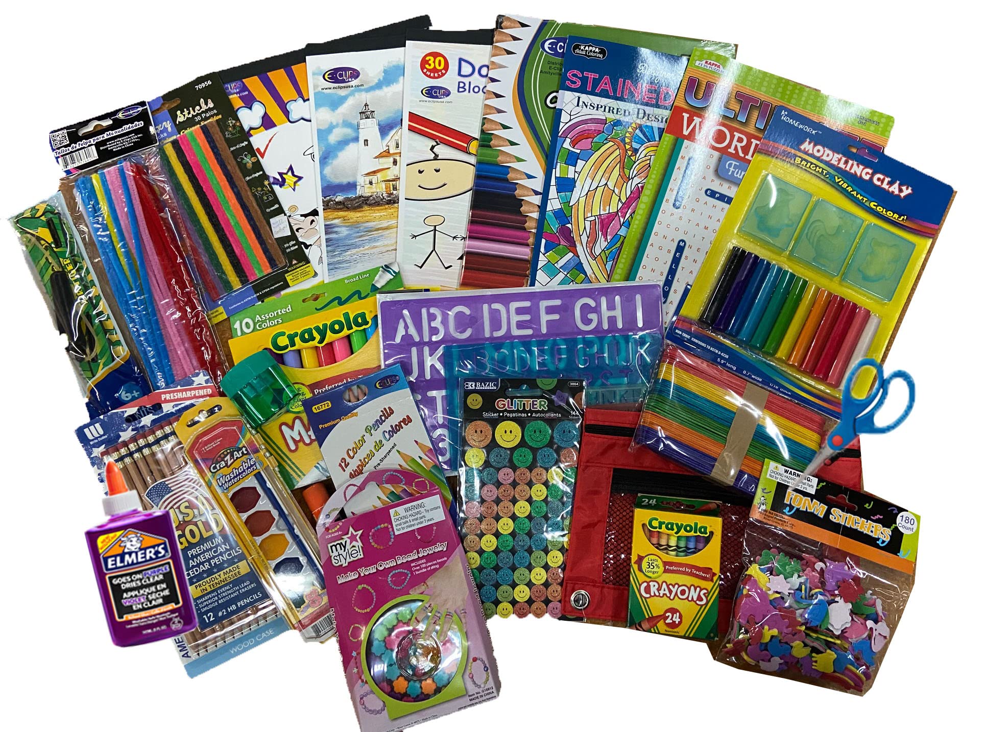 Ultimate Rainy Day Cabin Fever Craft and Art Supply Kit