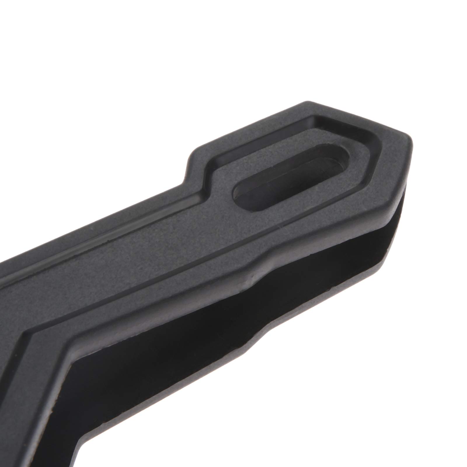 MUXSAM 1Pc Roller Skate Brakes Block Pad, Universal Skating Safety Brake Pad, Non-Slip Brake Pad Skateboard Parts for Inline Roller Skate(Black)