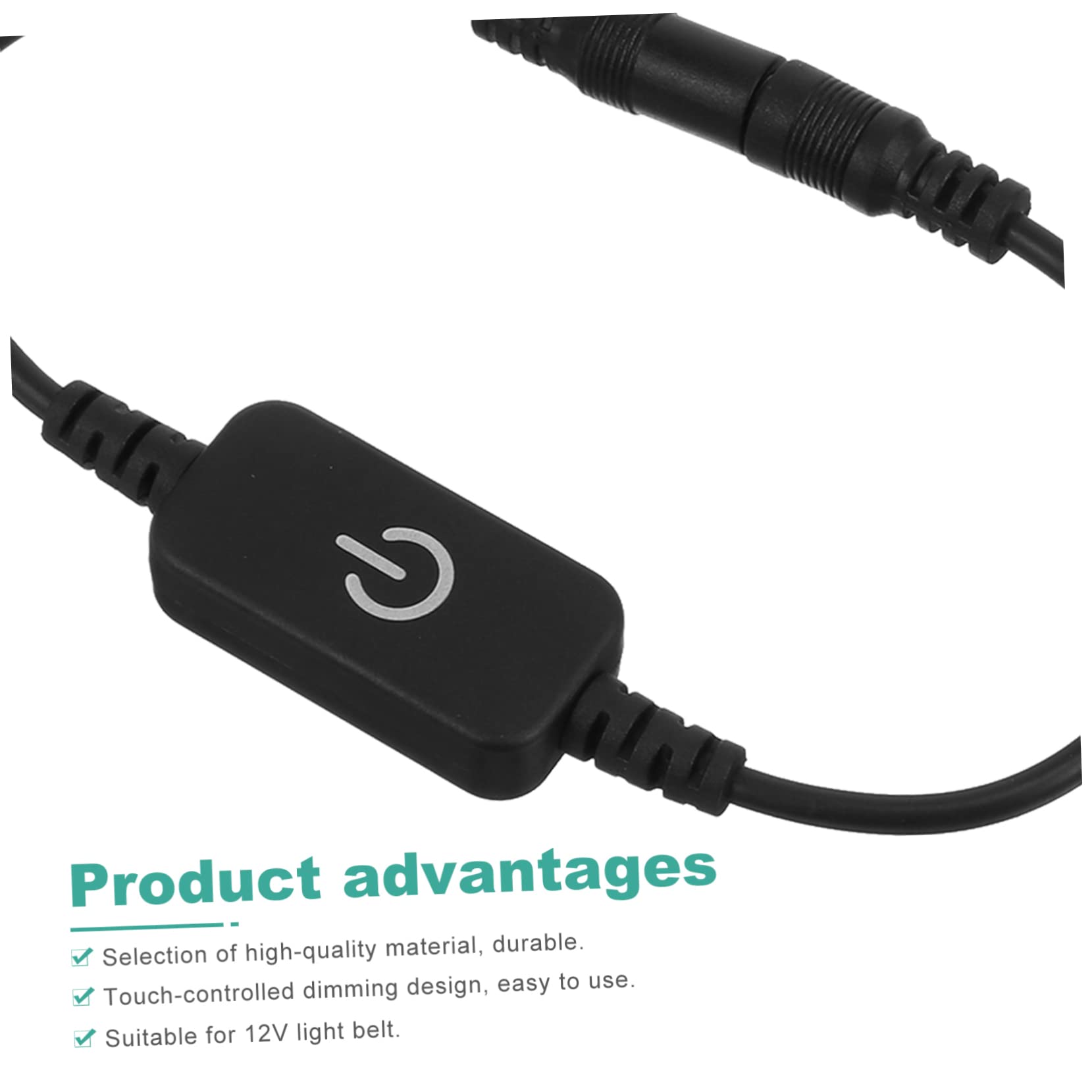 OSALADI 1pc Light Strip Dimmer Dimming Controller Light Dimmer Controller Light Controller Led Dimmer Smart Led Strip Lights Useful Dimmer Remote Control Dc Power Adapter Plastic
