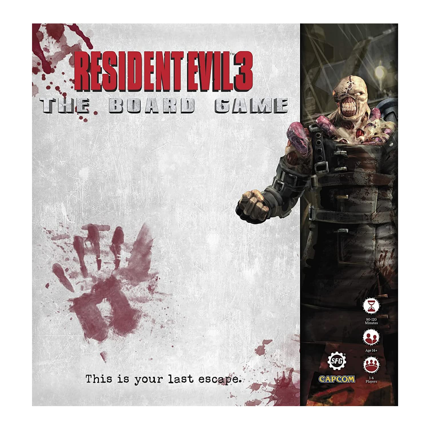 Resident Evil 3 The Board Game and City of Ruin Expansion Bundle (2 Items)