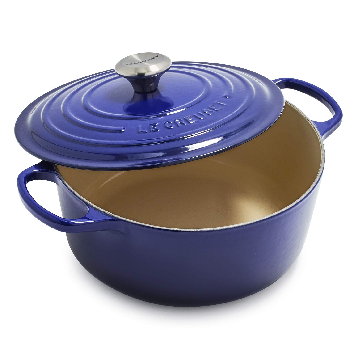 Le Creuset Signature Round Dutch Oven LS2501-265HSS, 5.5 qt.