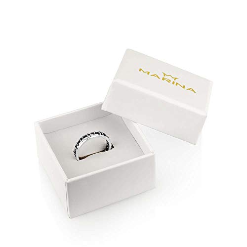 Marina Meiri 925 Sterling Silver Openwork Ring,Womens or Mens I Am My Beloved's in Hebrew and English