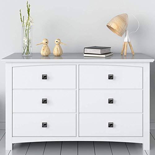 Movie Cinema Lapper Board Crystal Glass Cabinet Drawer Pulls Cupboard Knobs with Screws for Chest, Bin, Dresser,Wardrobes Cupboard 3 Pieces
