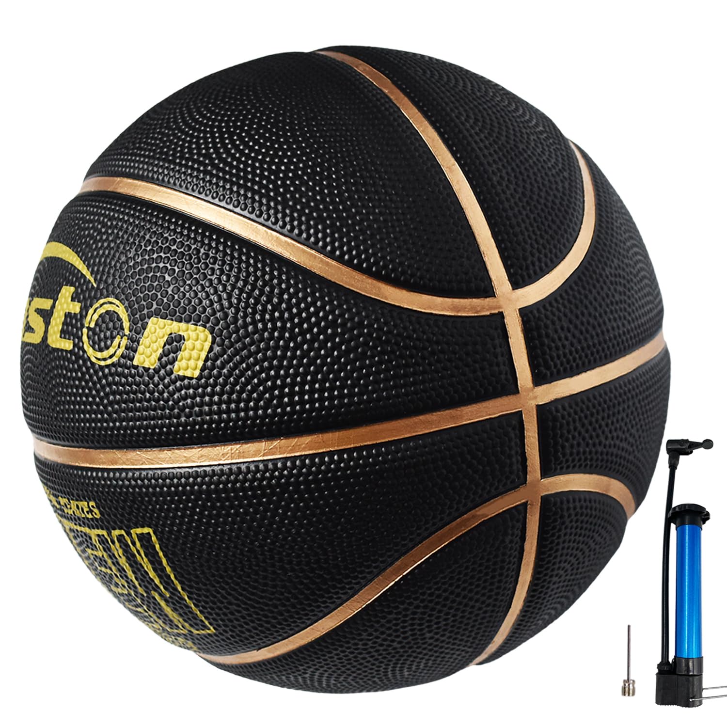 Senston Basketball Size 5 Basketballs Youth Basketball 27.5 inch Rubber Basketball for Kids