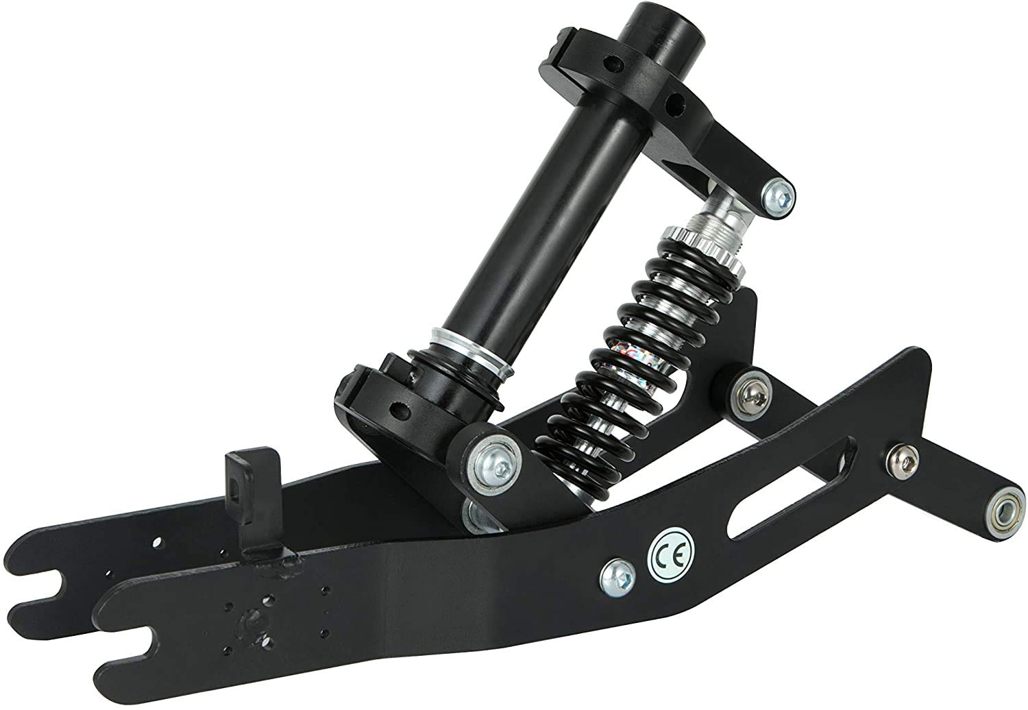 Monorim V4 Front Scooter Suspension Upgrade | Compatible w/Segway Ninebot MAX | Scooter Parts for Safer, Smoother, More Comfortable Ride - Raw Open Coil