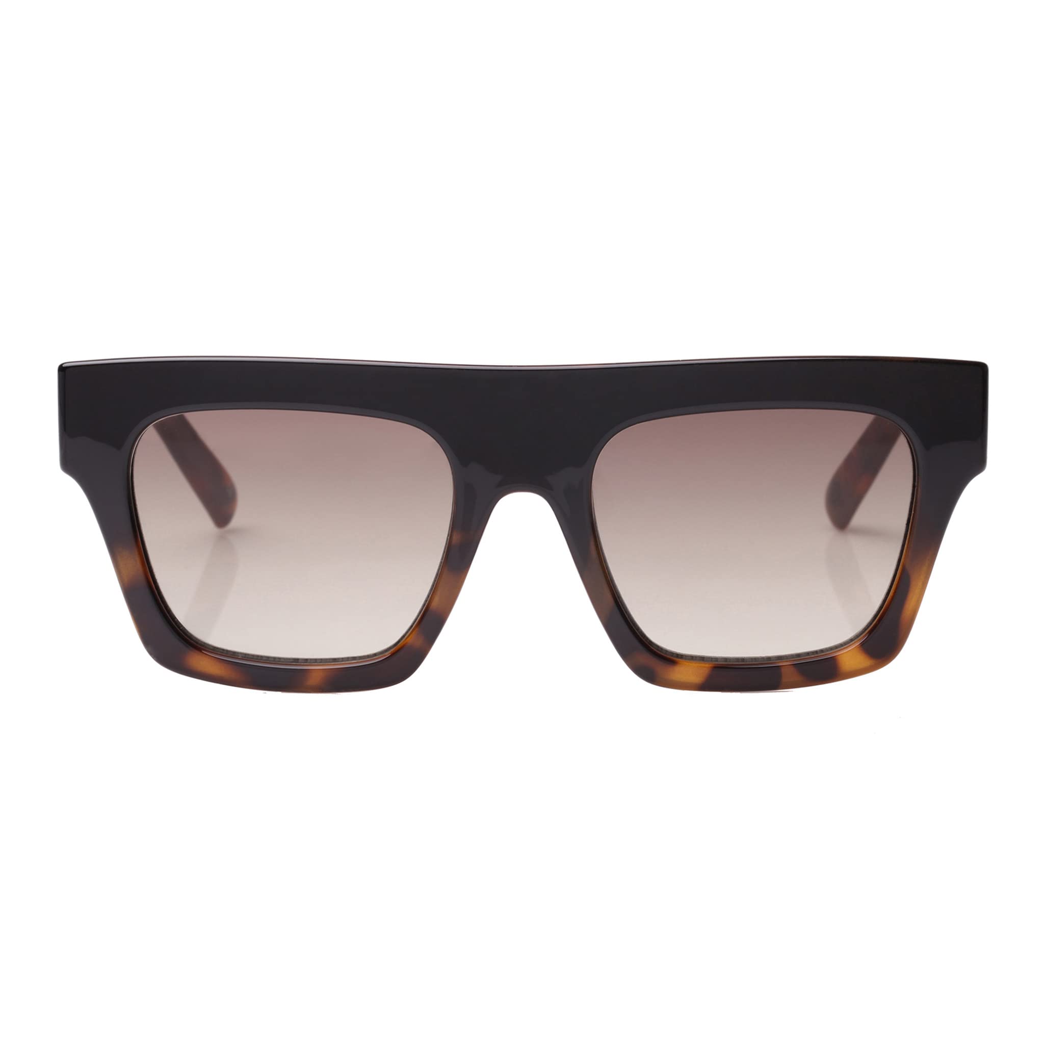 Le Specs Women's Sub Dimension Sunglasses, Black Tortoise/Khaki, One Size