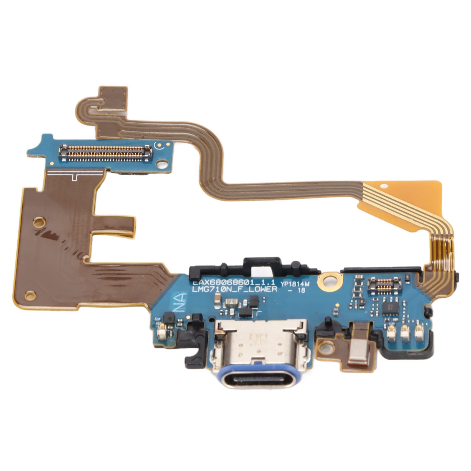 USB Charging Port Cable, Strict Testing Reliable Quality Precise Cutting USB Charging Interface for Phone Repairing