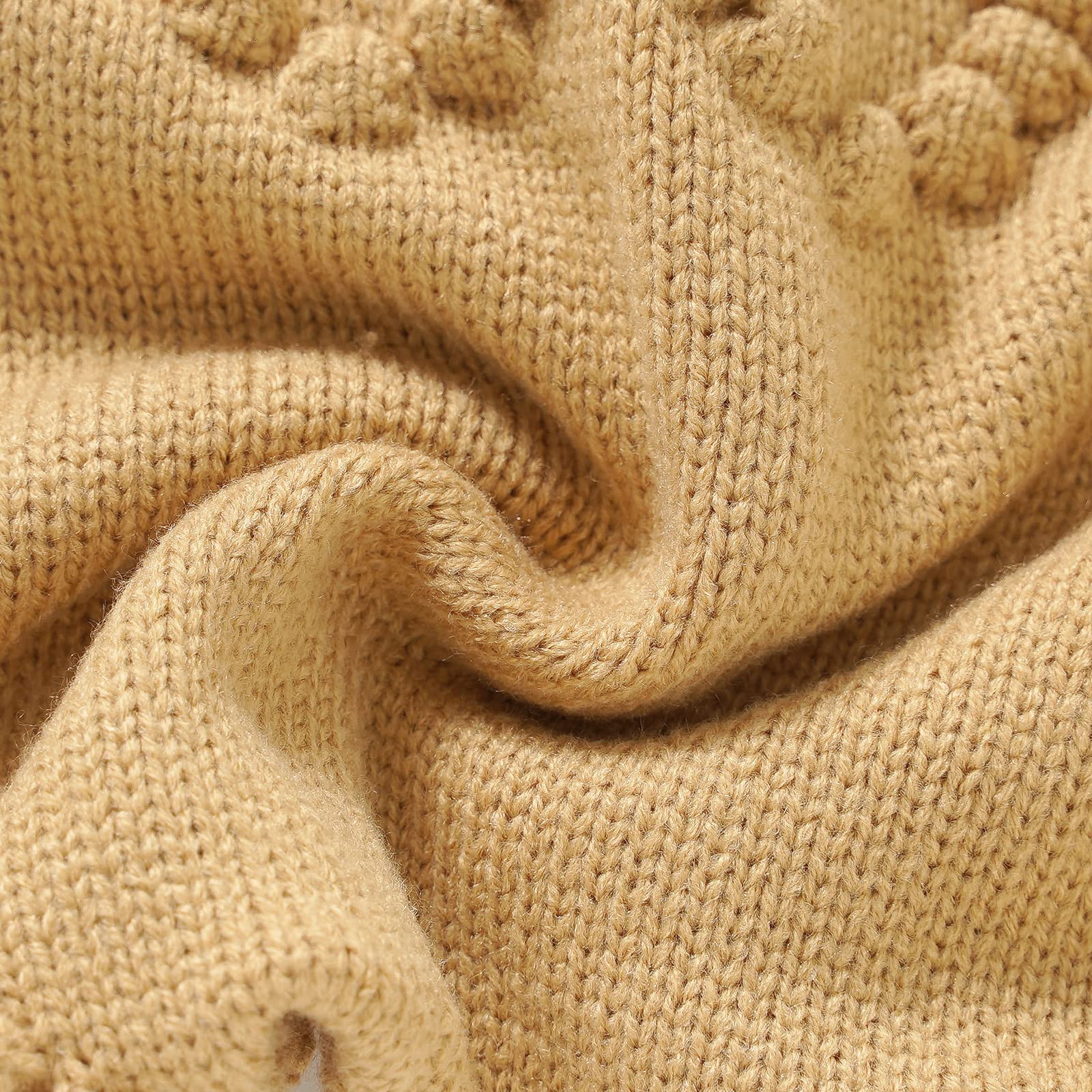 XIXIXIU Baby Knitting Blanket Newborn Soft and Breathable Light All Season Warm Solid Blanket