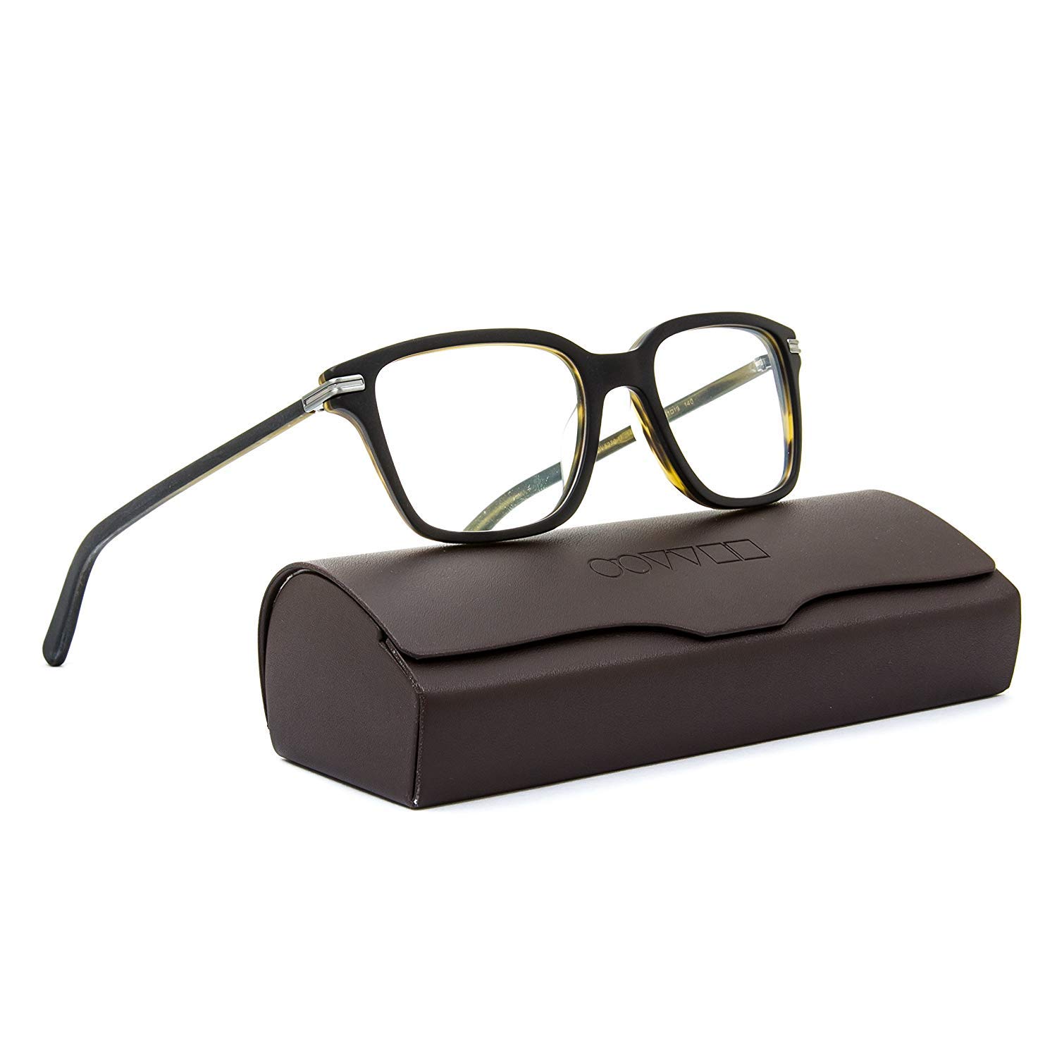 liver Peoples OV5270U - 1453 Stone Eyeglasses Semi Matte Black Olive Tortoise 51mm