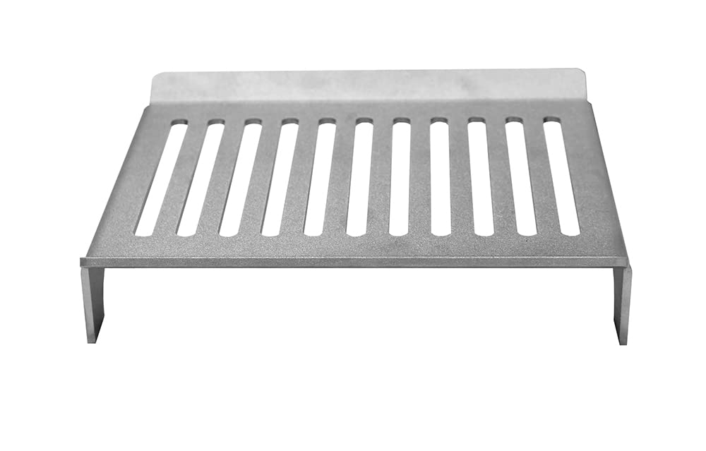 Tuscan Style Grill for small wood ovens -Pure Sandblasted Carbon Steel- Designed by NU2U Products, Made in North America