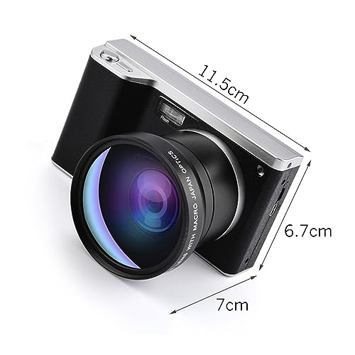 OZLIKA 4K Ultra High Definition 24 Million Pixel 1080P 12X Optical Zoom Micro Camera 4 Inch IPS Screen Touch SLR Camer