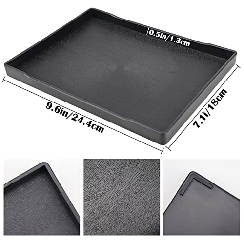 YOLUFER Reptile Food Water Bowl Plate Dish for Tortoise Crawl Pet Drinking and Eating Hallow Water Dish for Reptiles (Size3-L)