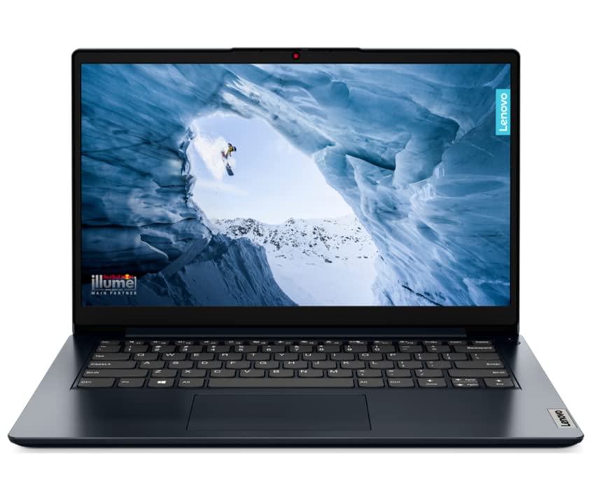 XPI Lenovo IdeaPad 1 Laptop, 14" FHD (1920 x 1080), Intel Celeron N5100, 8GB RAM, 256GB SSD, Intel UHD Graphics, Webcam, Windows 11 S, Bundle